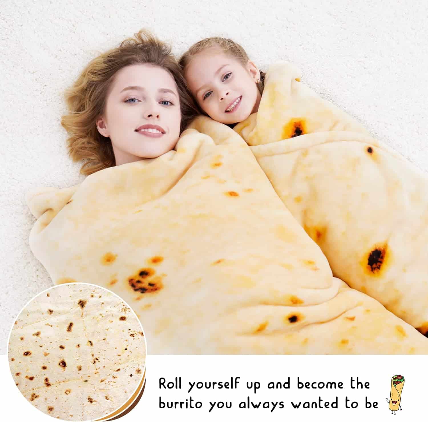 Giant Burrito Blanket | Embrace The Cozy Magic | Unique Gift – The Casofu